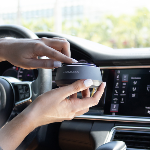 Smart Car Diffuser | Auto-Start Car Scent Diffuser with USB Charger ...