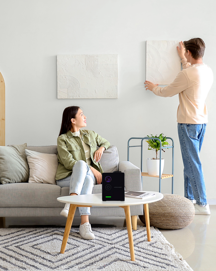 Free DaVinci360 Scent Diffuser with Oil Deliveries - Aroma360