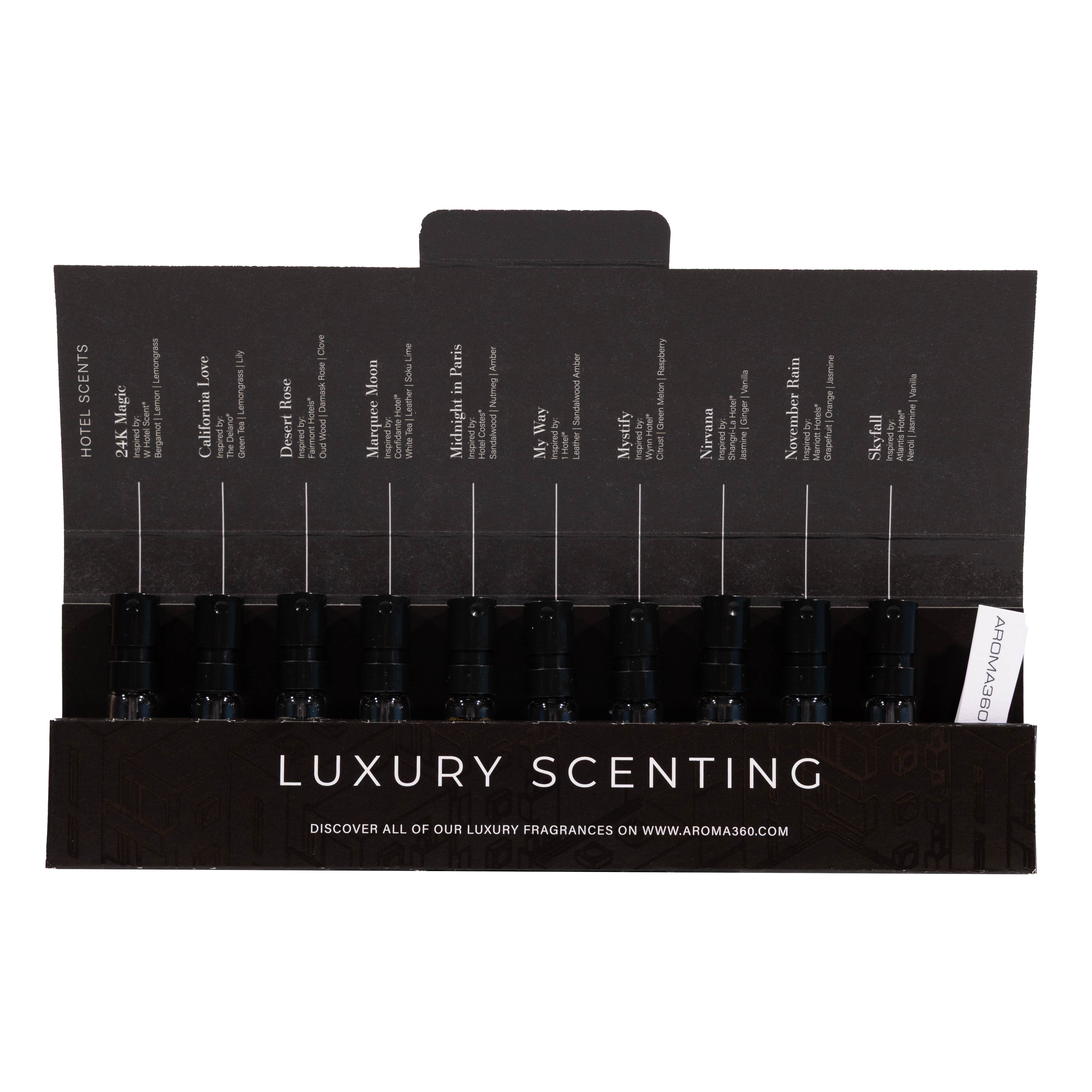 Hotel Collection Sample Pack - Aroma360