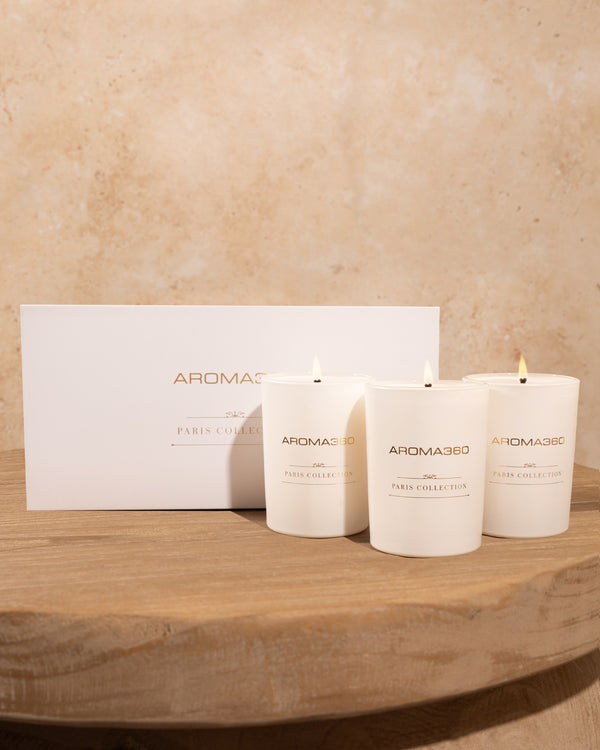Paris Collection Candle Trio - Aroma360